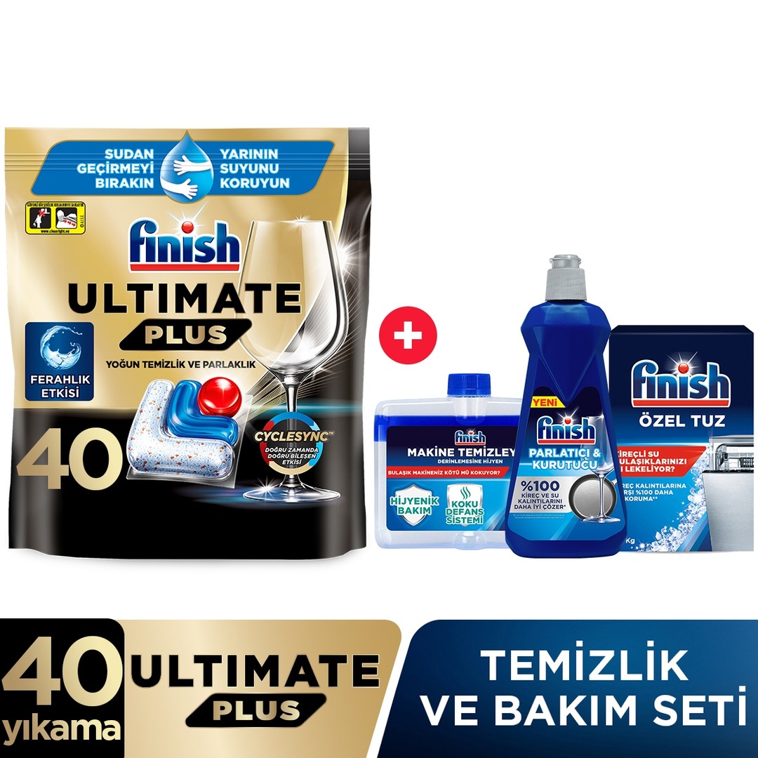 Finish Bulaşık Makinesi Deterjanı ve Ürünleri | Finish TR